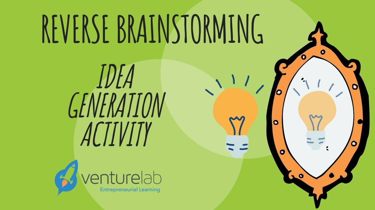 Venturelab Remote Learning Resources Entrepreneurship Activities