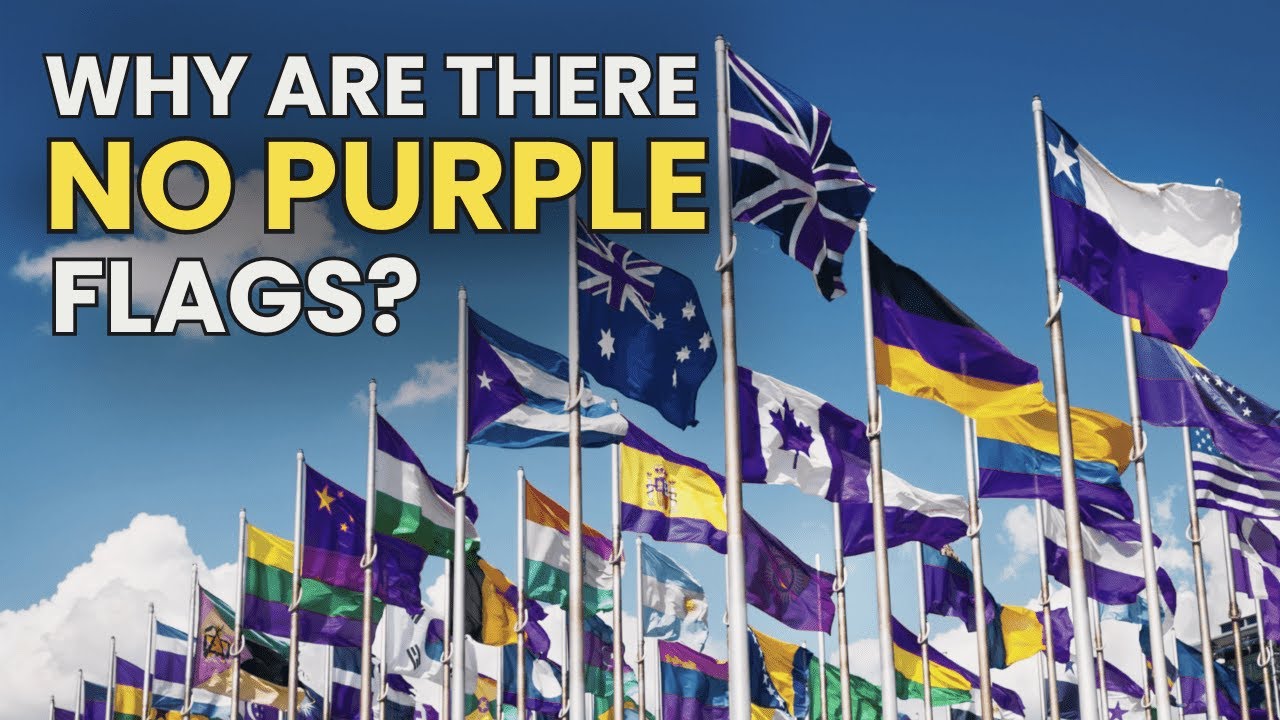 Why You Never See Purple On National Flags Youtube