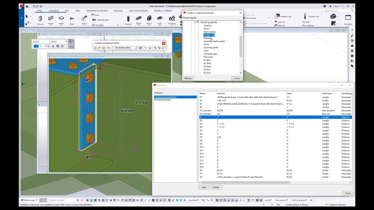 Custom Components More With Variables And Formulas Youtube