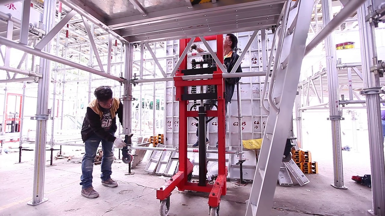 Aluminum Table Formwork Youtube