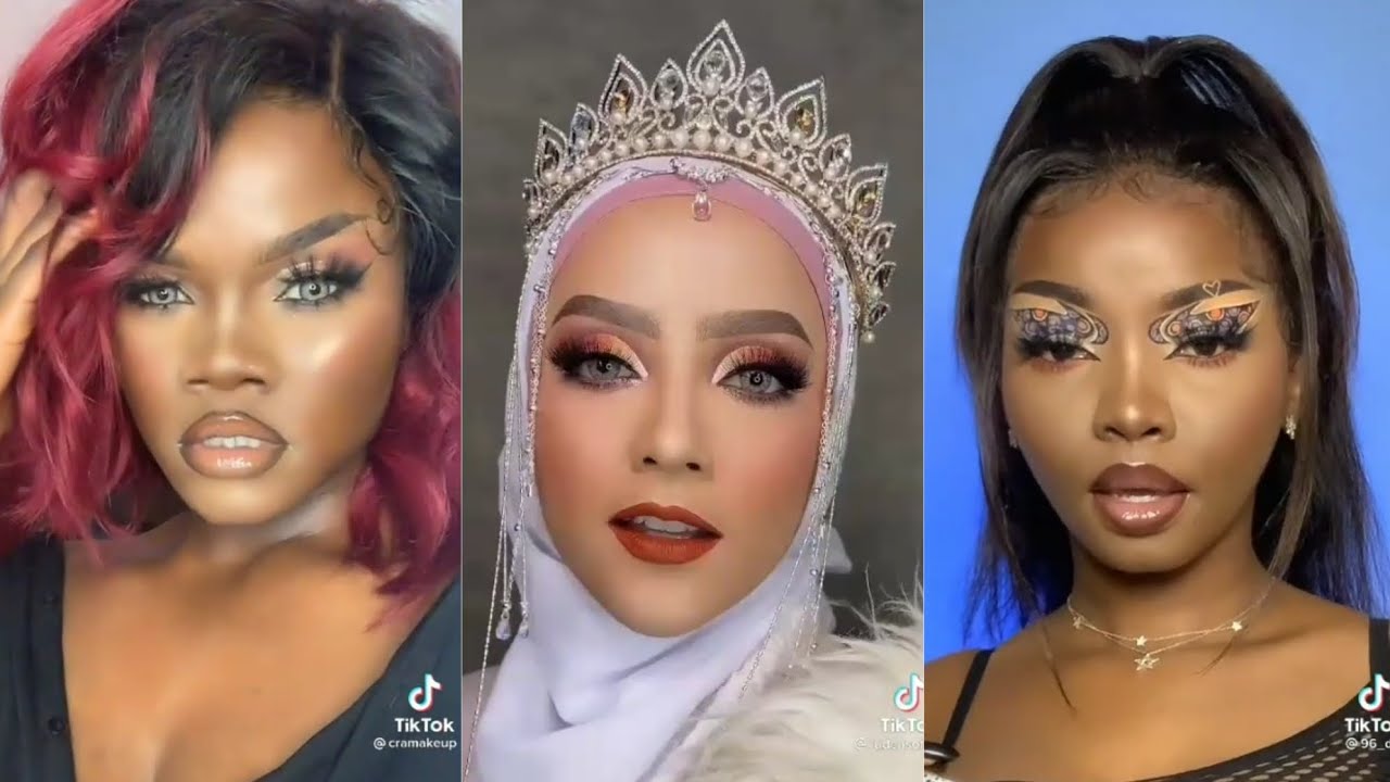 Tiktok Makeup Transition Compilation Part 3 Youtube