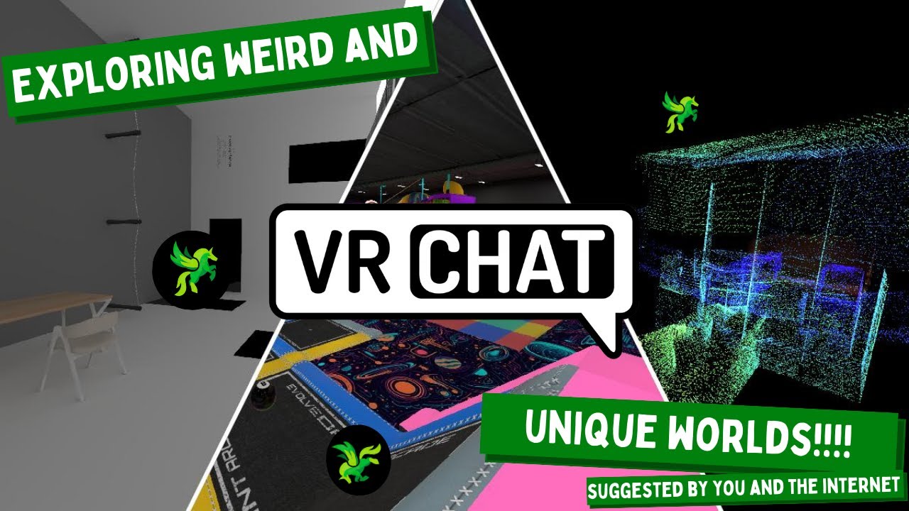 Let Us Find The Weirdest And Most Unique Worlds Vrchat Youtube