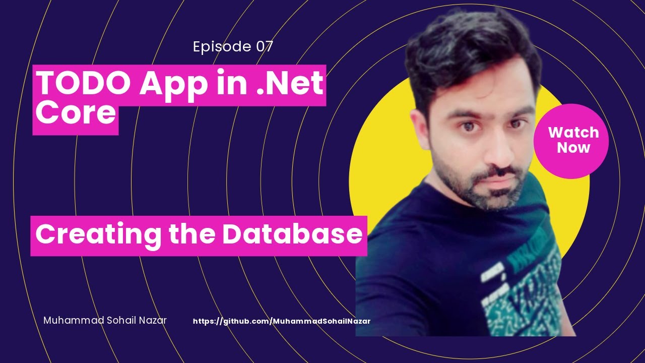 Creating The Database Youtube