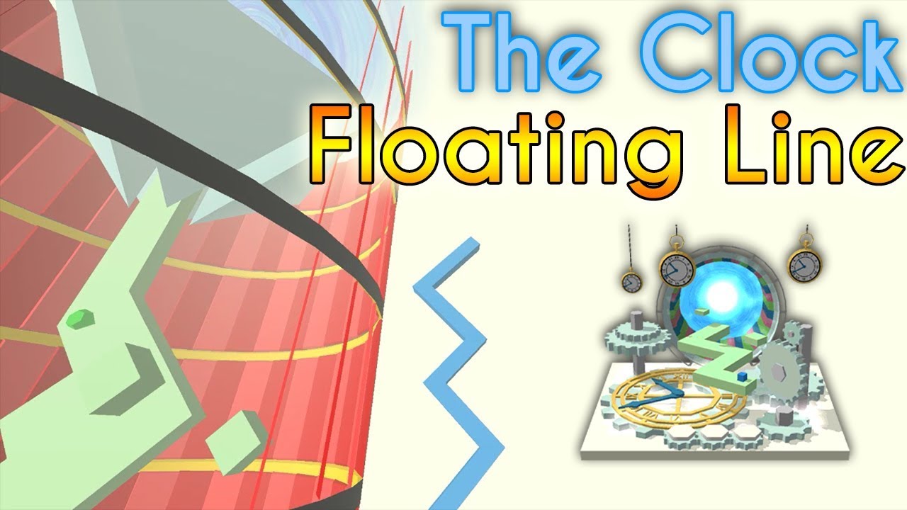 Dancing Line The Clock Floating Line Youtube