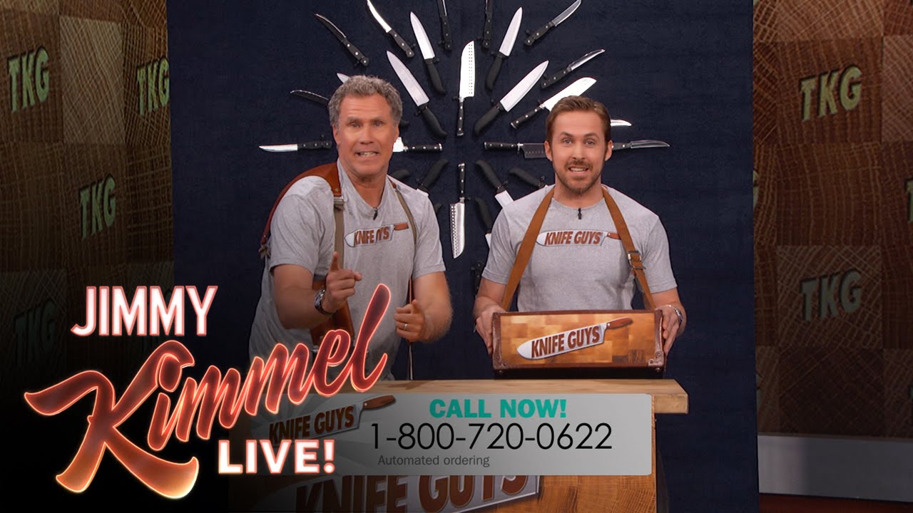 The Knife Guys Return Featuring Will Ferrell Ryan Gosling Youtube