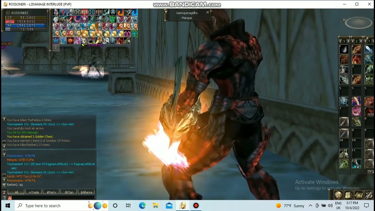 L2 Damage Youtube