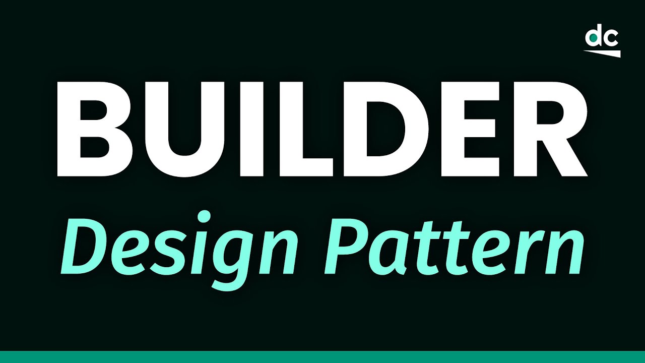 Builder Design Pattern Explained With Code Examples Youtube