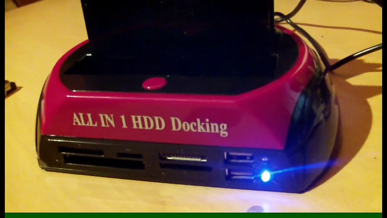 All In 1 Hdd Docking Station Youtube