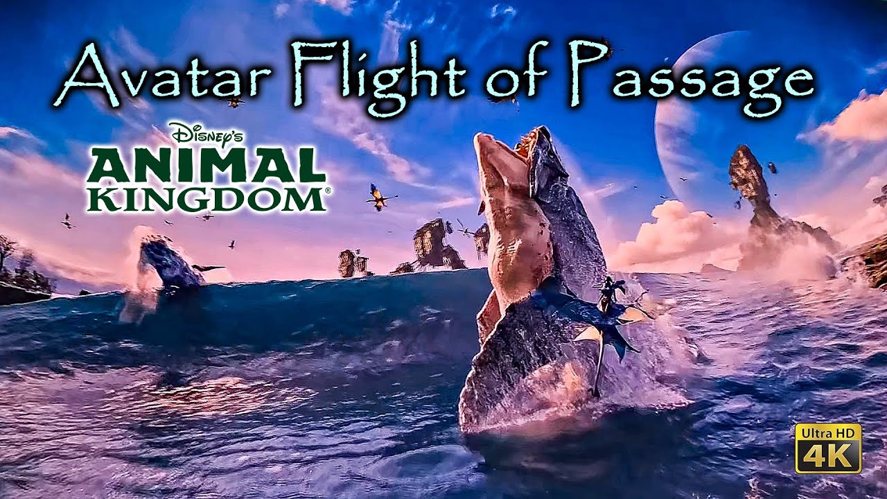 Avatar Flight Of Passage With Queue On Ride 4k Pov Disney S Animal