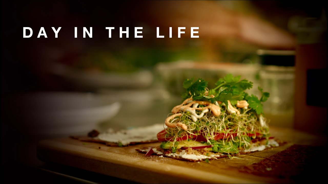 Day In The Life Of A Raw Vegan Chef Youtube