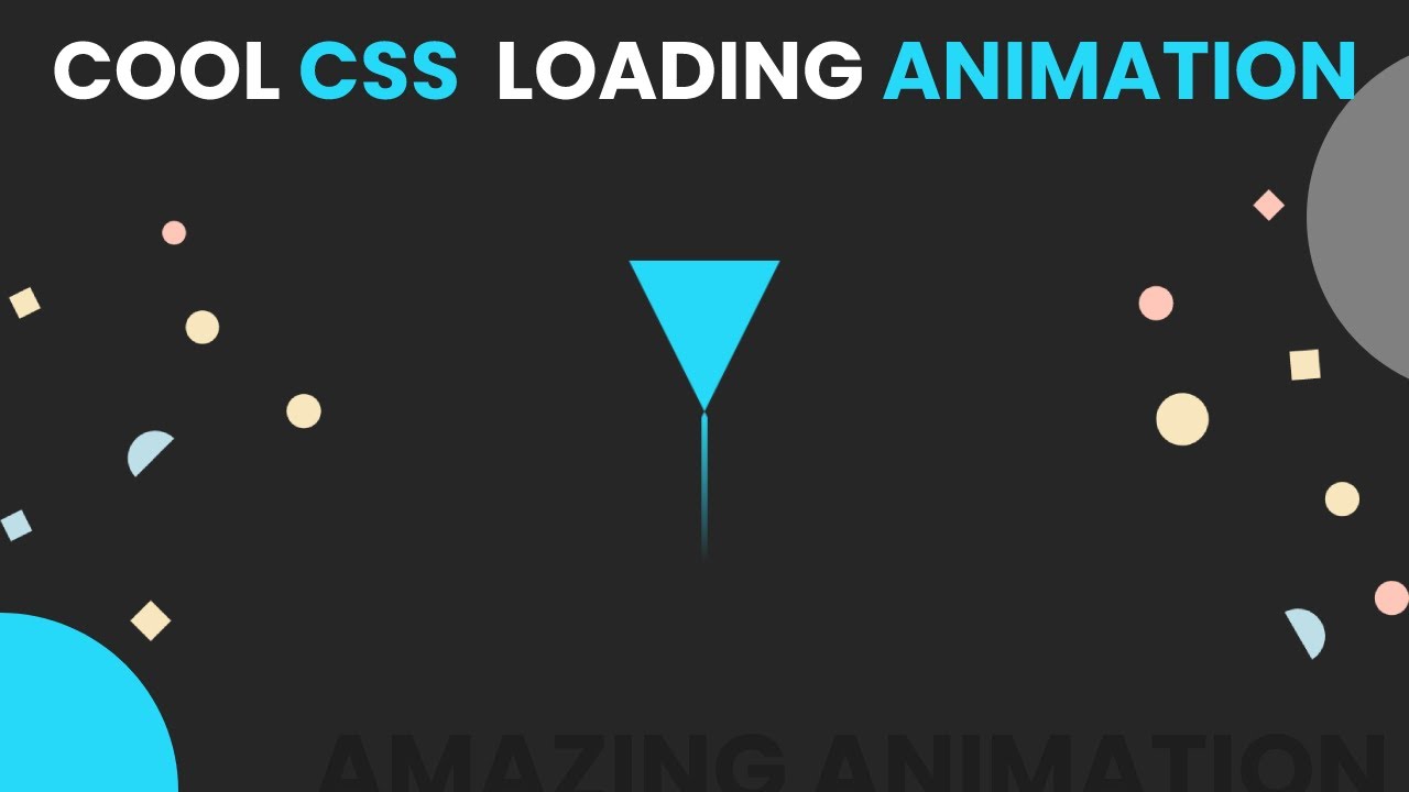 Loading Animation Using Html Css Youtube Nbkomputer