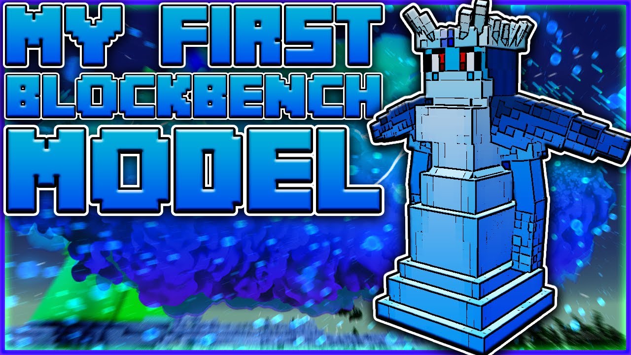 First Time Using Blockbench Making Minecraft Mod For First Time Pt 1