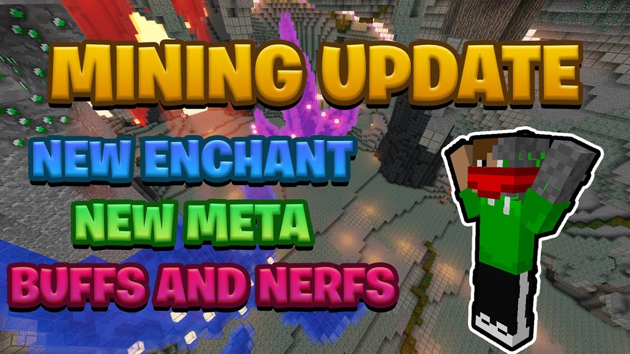 Brand New Mining Update Akumamc Skyblock Youtube