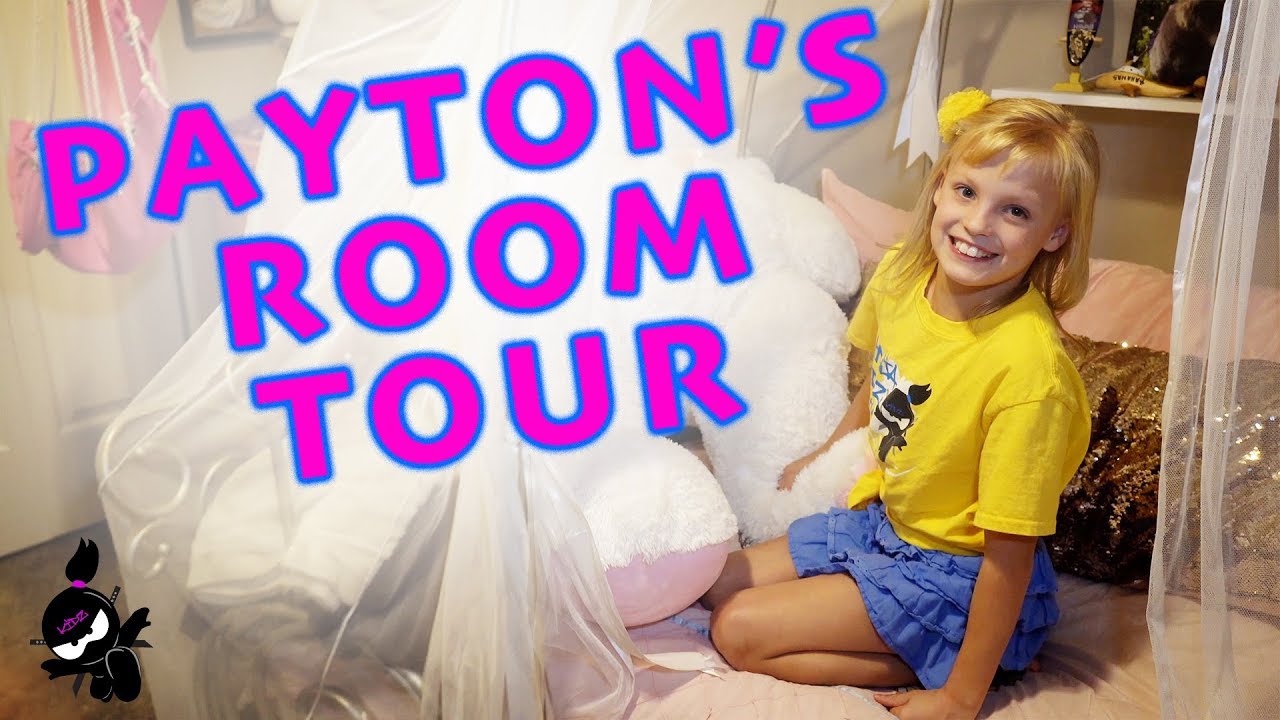 My First Room Tour Payton Delu Myler Youtube