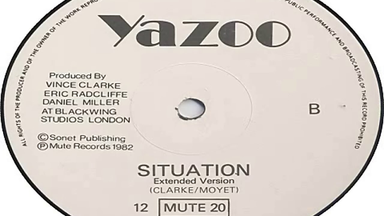 Yazoo Situation Extended Version Youtube