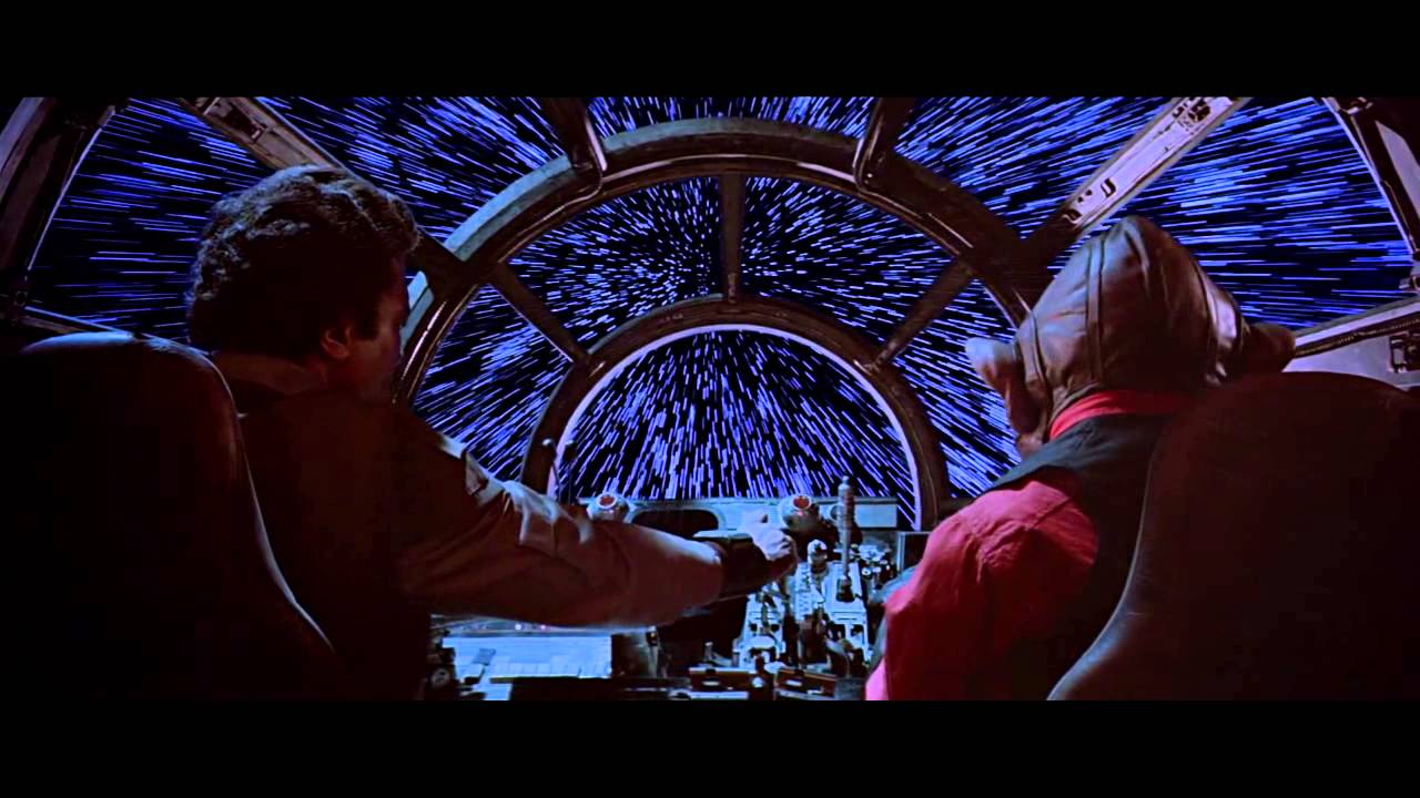 Star Wars Hyperspace Explosion
