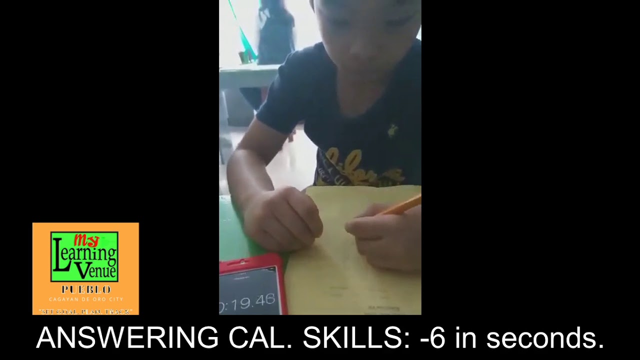 Mathwrite Program Subtraction Exercises Youtube