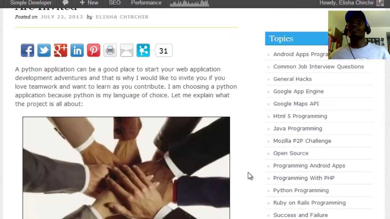 Simple Developer Programming Tutorials Youtube