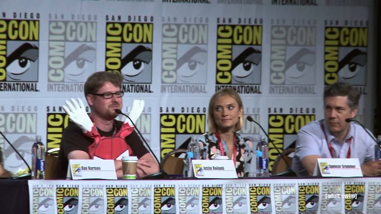 Rick And Morty Panel Sdcc 2014 Rick And Morty Adult Swim Youtube