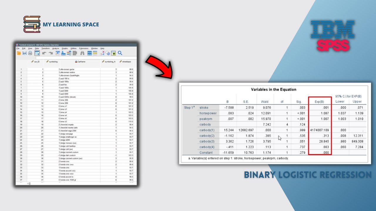 Mastering Spss Binary Logistic Regression With Spss Youtube