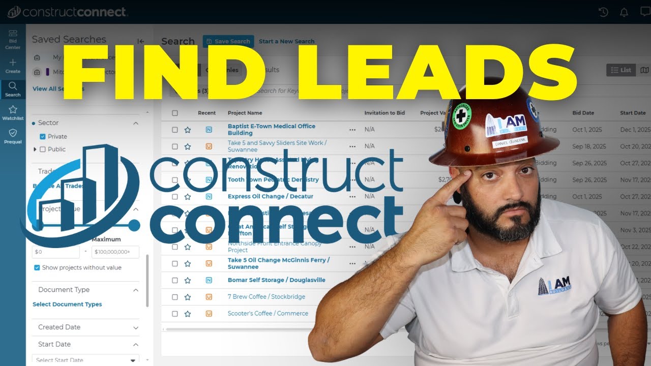 How To Find Clients Using Construct Connect Youtube