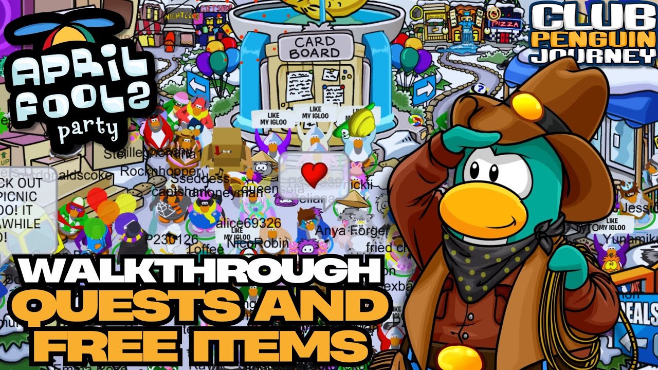 Walkthrough April Fools Party 2025 Complete Guide For Quests And