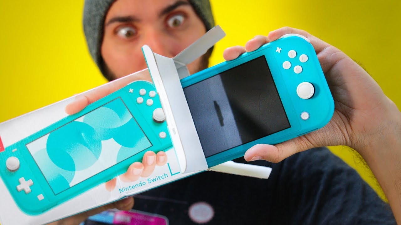 Nintendo Switch Lite Unboxing Youtube