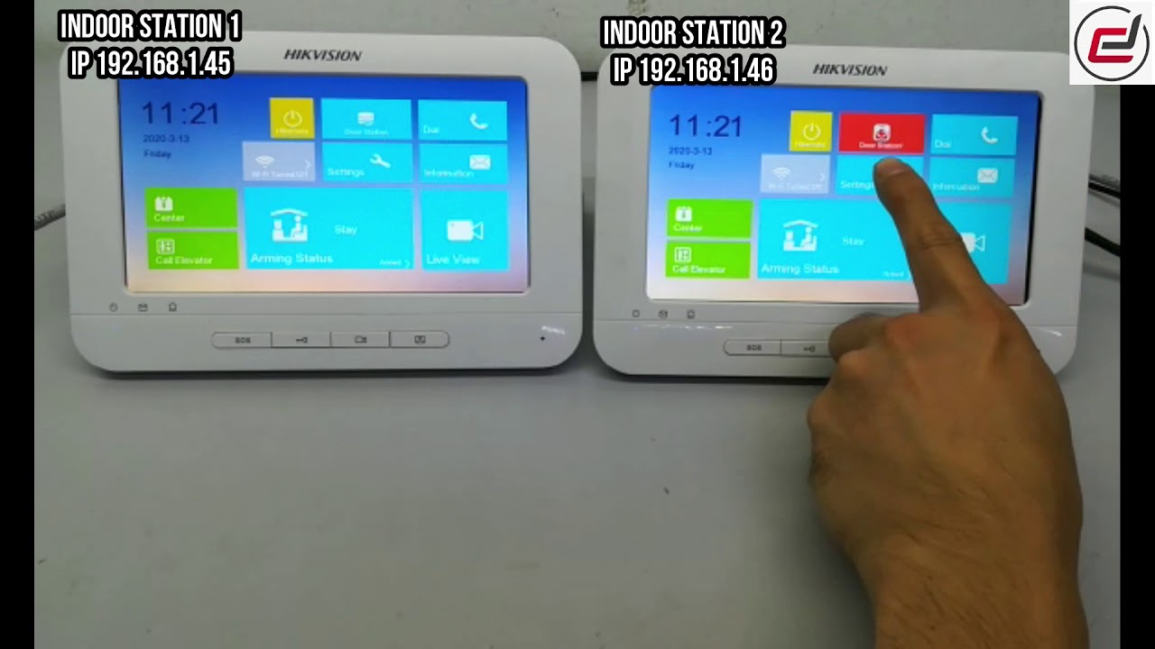 How To Configure 2 Video Intercom Youtube