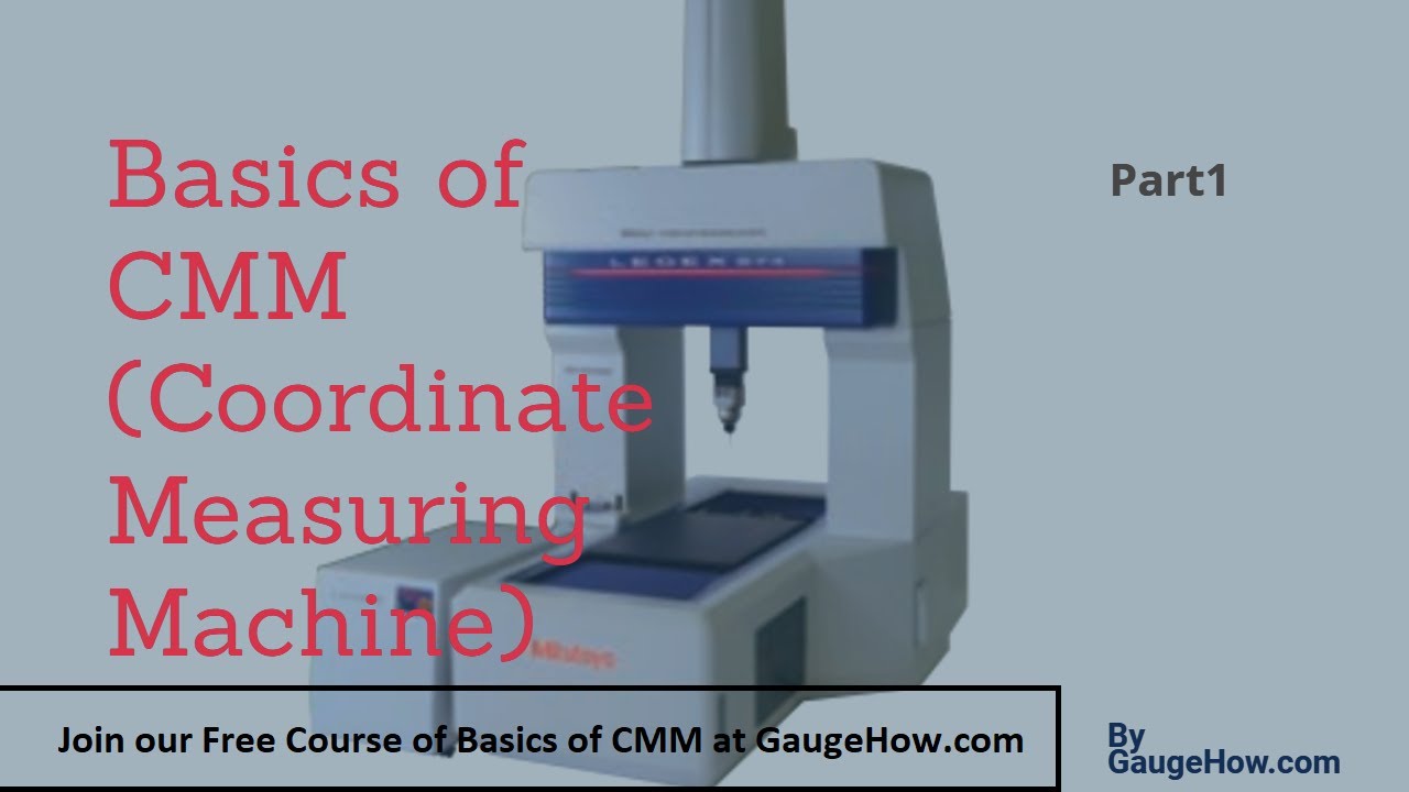 Basics Of Cmm Coordinate Measuring Machine 3d Measurement New