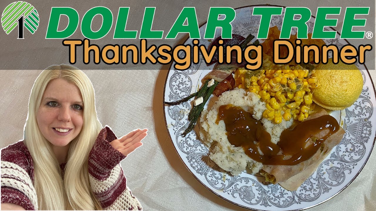 Dollar Tree Thanksgiving Dinner рџ ѓ Youtube