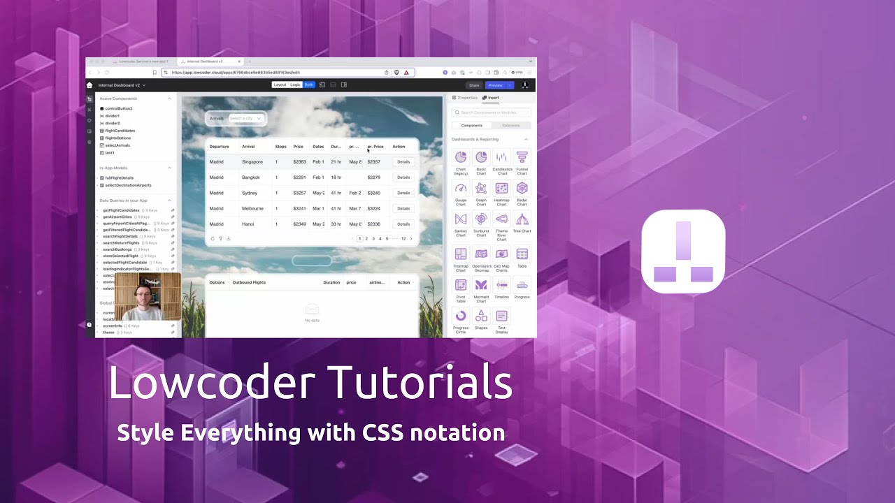 Lowcoder Tutorial Css Applied Settings Youtube