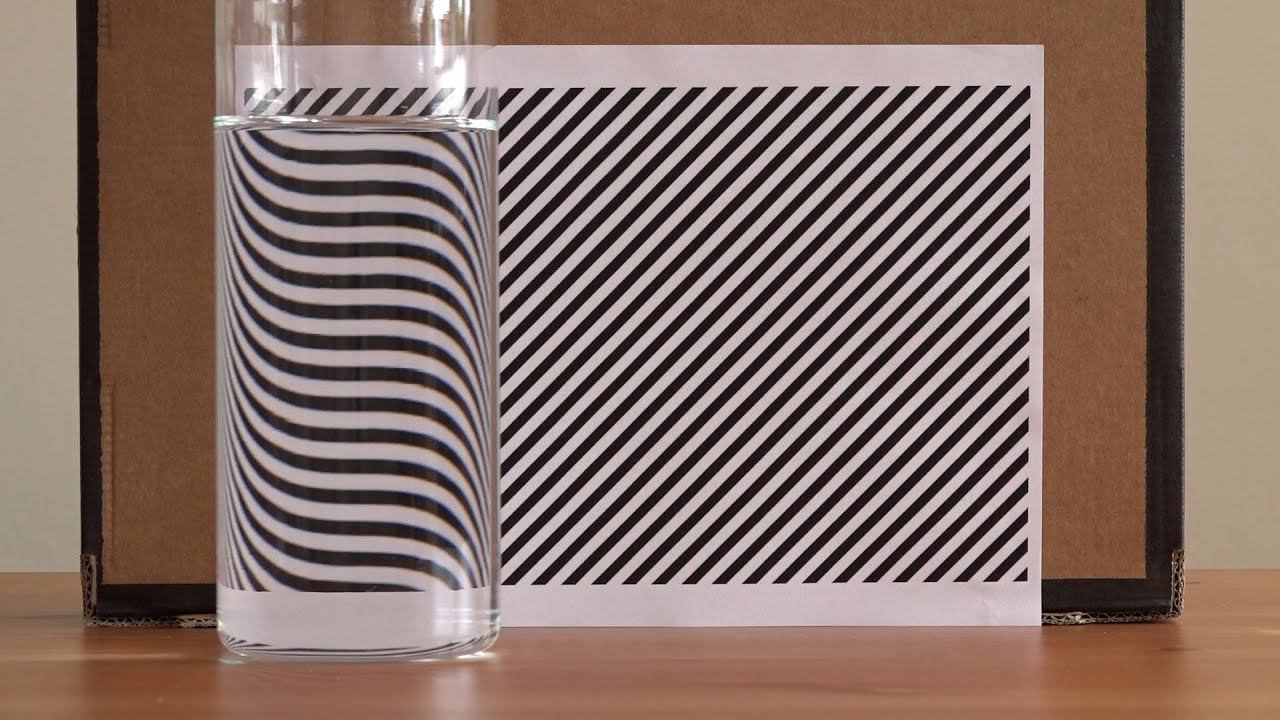 The Refraction Of Light In Water Youtube