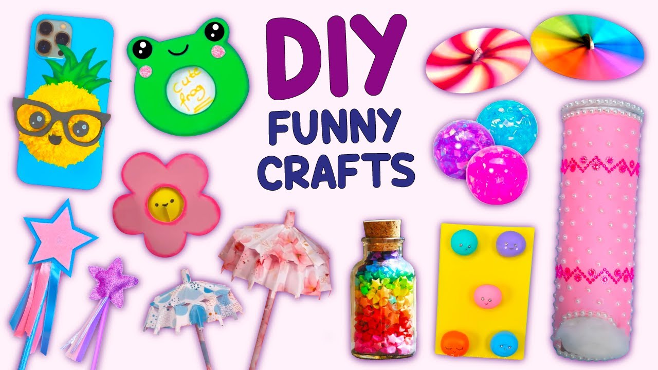 16 Diy Funny And Easy Craft Projects You Can Do In 5 Minutes Youtube