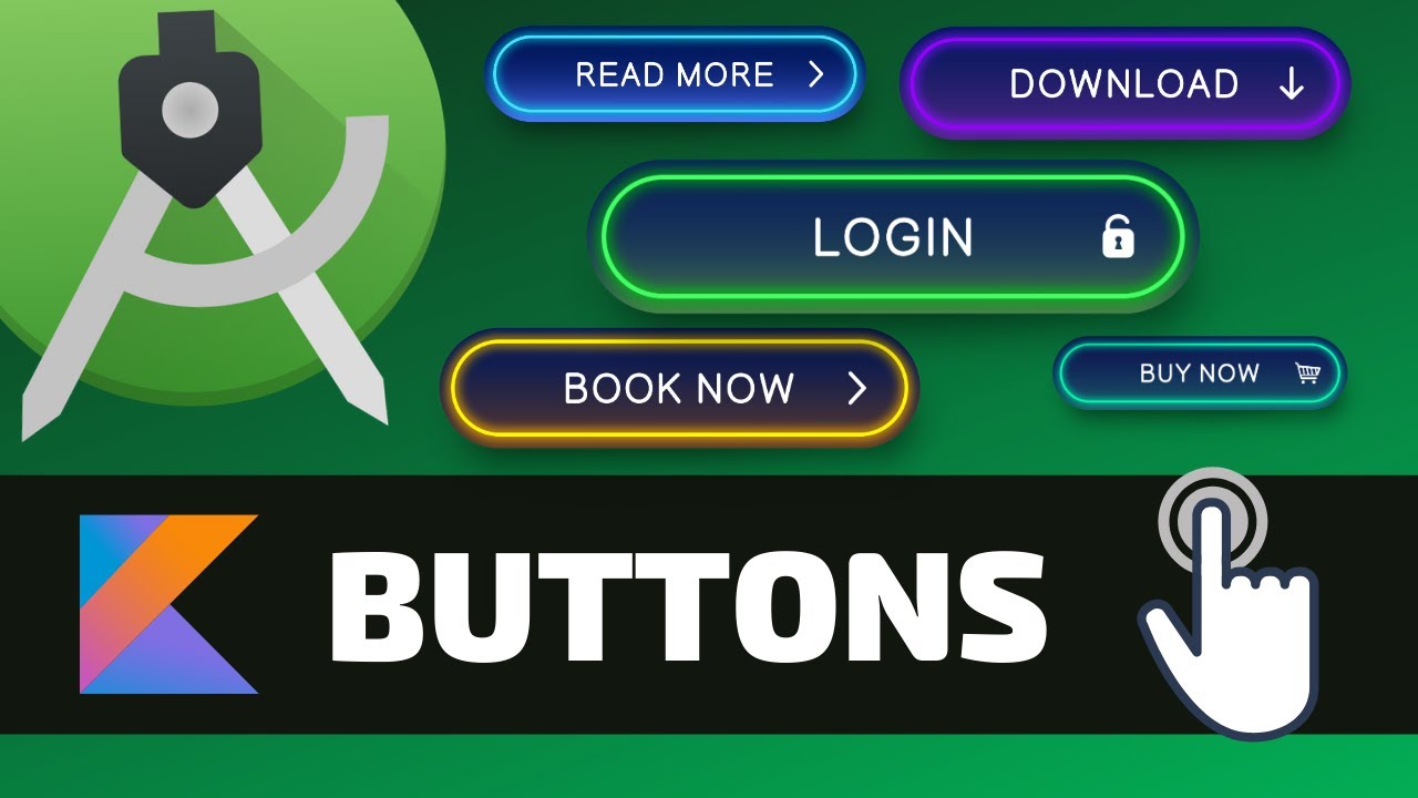Buttons Android Fundamentals Youtube