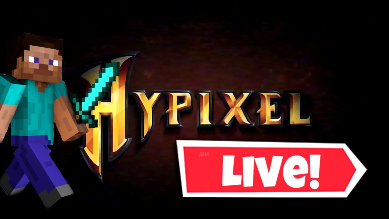 Minecraft Hypixel Live Stream Playing With Viewers Youtube