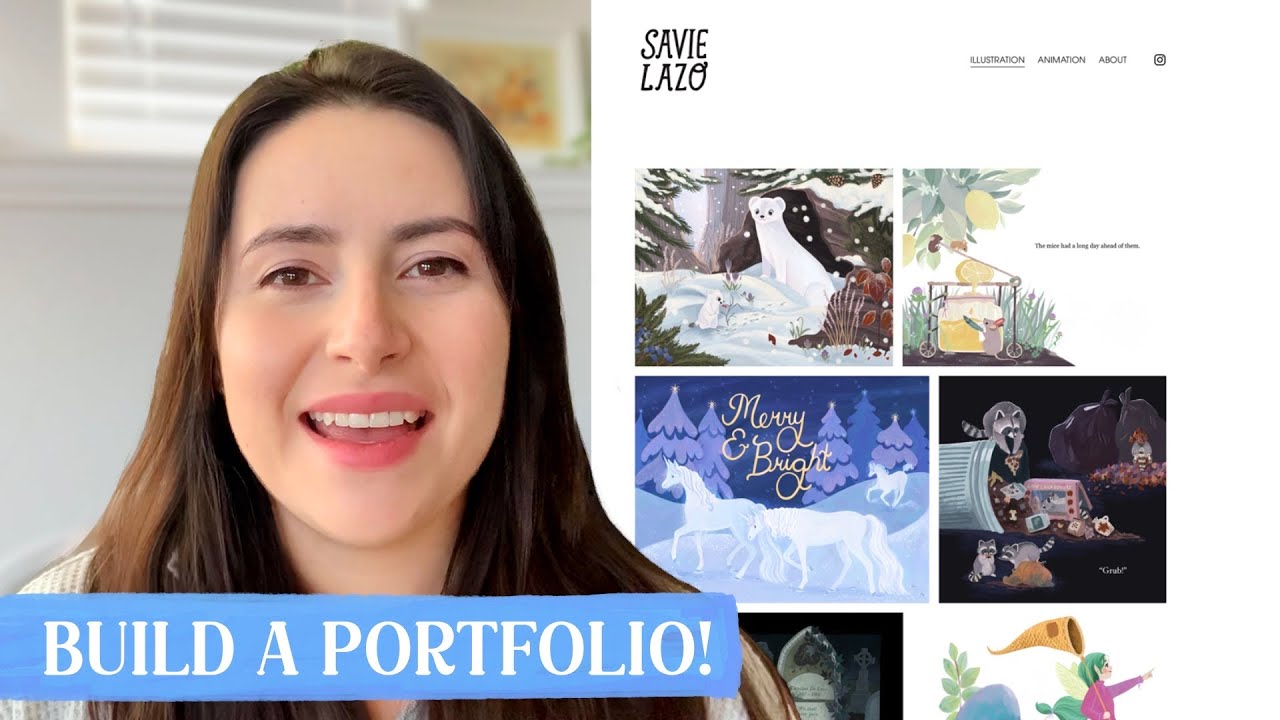 How To Make A Professional Children S Book Portfolio Youtube
