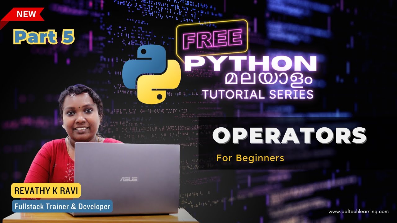Python Operators Malayalam Python Tutorial For Beginners In Malayalam
