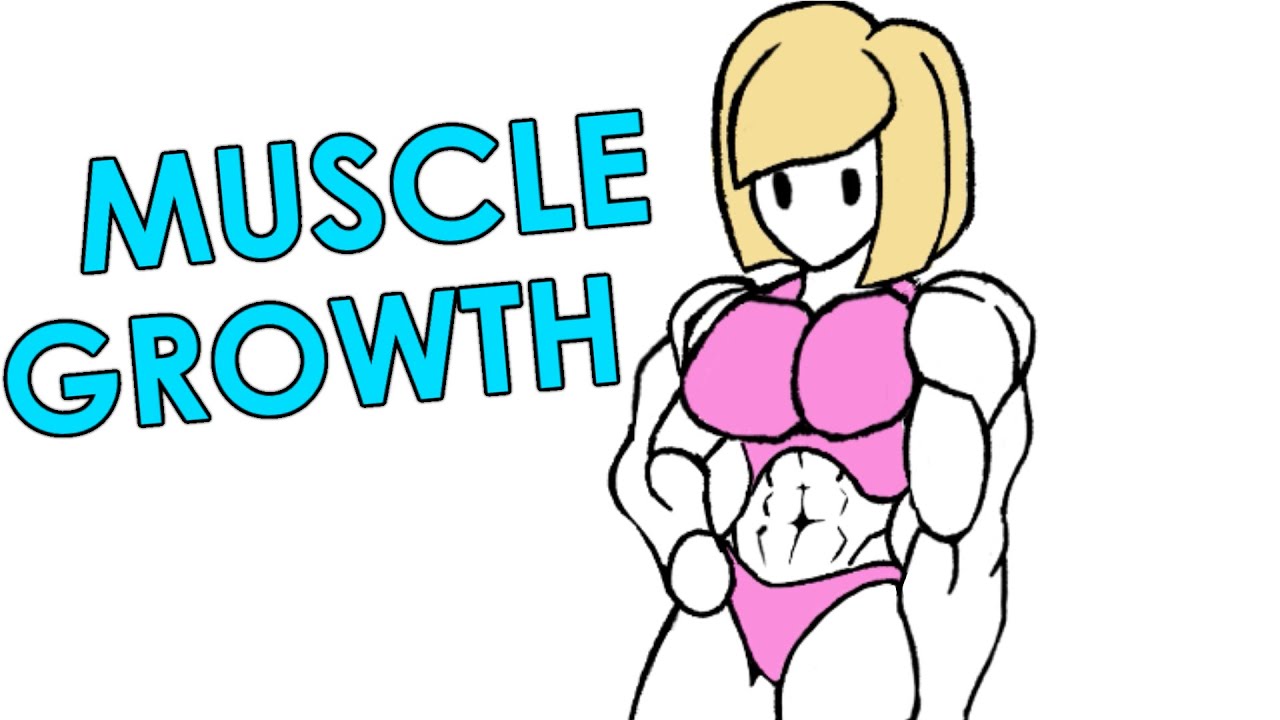 Female Muscle Growth Animation Wip D Youtube