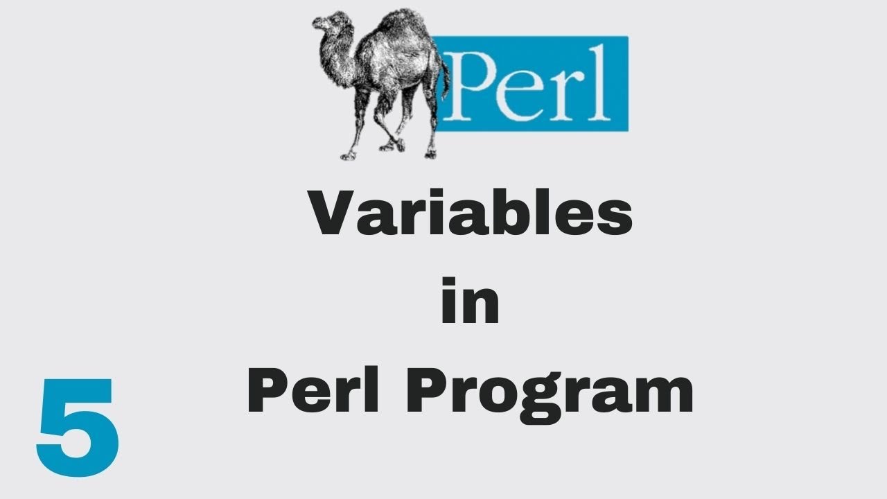 Perl Script Basic Tutorial 5 Variables Youtube