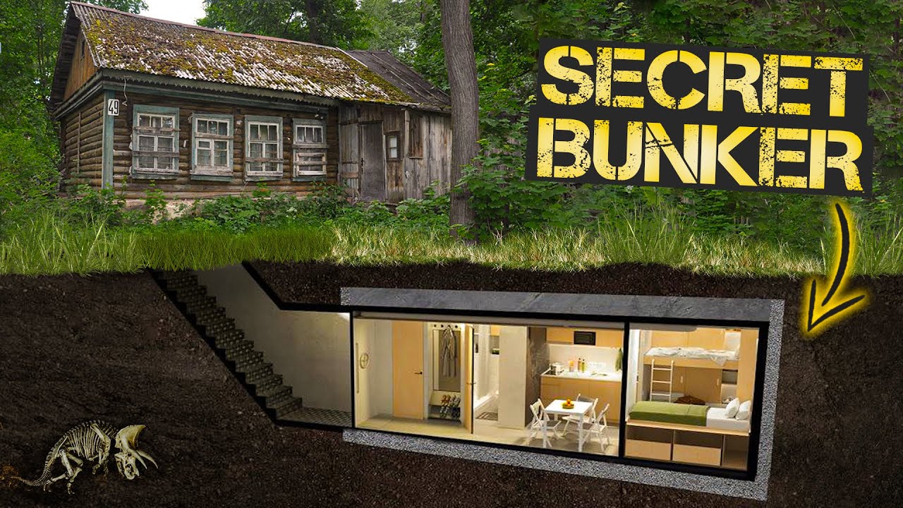 A Two Year Timelapse Of Building A Secret Bunker Under A House In The