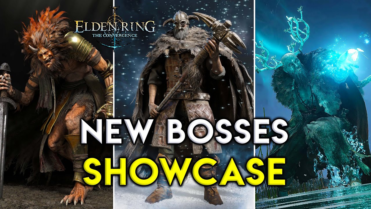 Convergence Mod 1 4 2 All 6 New Boss Fights Showcase Elden Ring