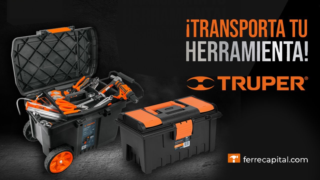 Kit Caja De Herramientas Truper Youtube