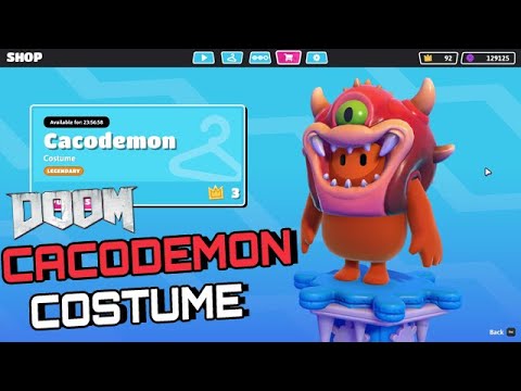 Caco Demon Doom Costume Fall Guys Youtube