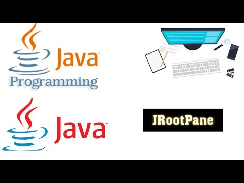 Jrootpane In Java Java Gui Applications Youtube