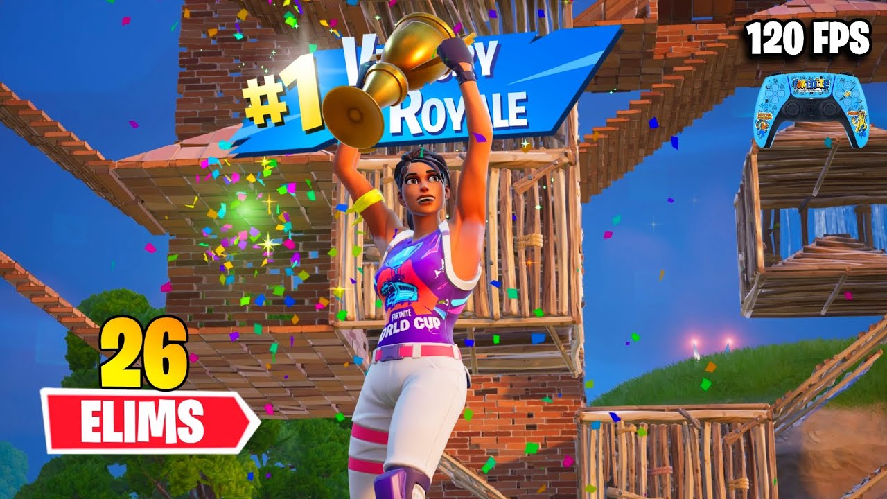 Dropping 26 Elims In Build Mode Fortnite Chapter 6 Season 1 Ps5 120