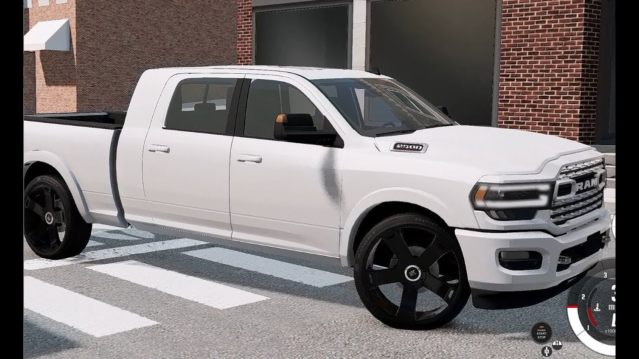 Beam Ng Drive Dodge Ram 2500 Opened World Driving Youtube