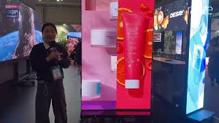 Ise 2025 Shenzhen Clt Electronics Co Ltd Features F Poster Double Sided Foldable Led Screen Rave ...