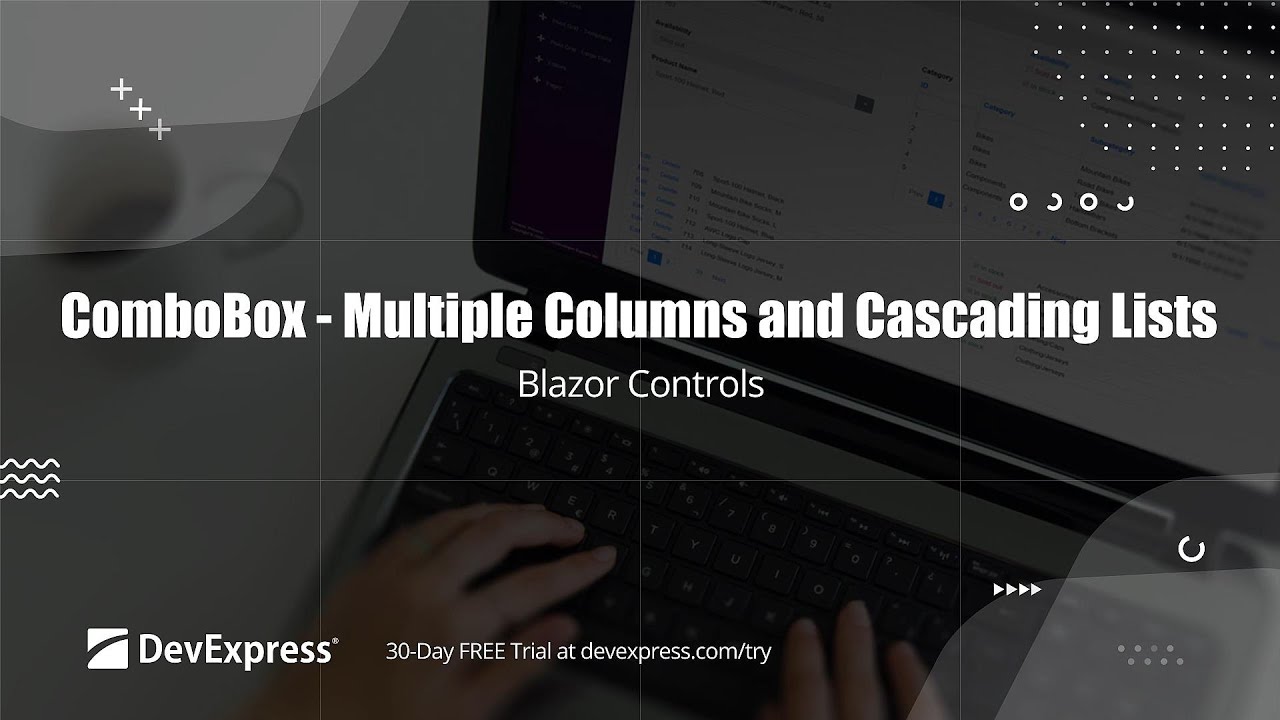 Blazor Combobox Multiple Columns And Cascading Lists Youtube