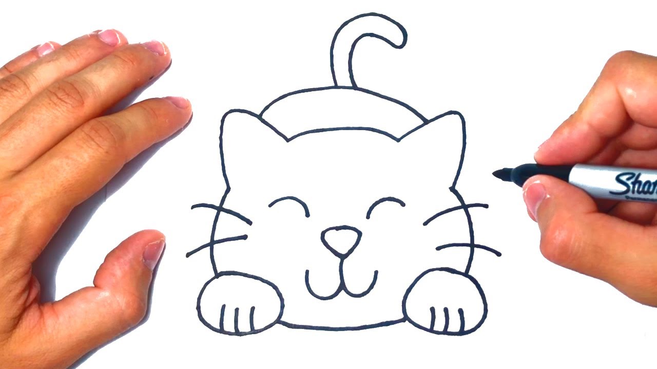 Como Dibujar Un Gato Kawaii Paso A Paso Dibujos Kawaii