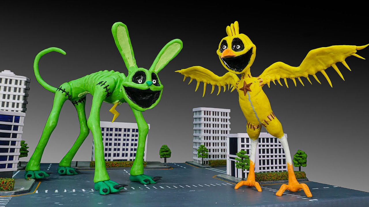 亞 Making New Kickin Chicken Vs Hoppy Hopscotch Monster Poppy Playtime